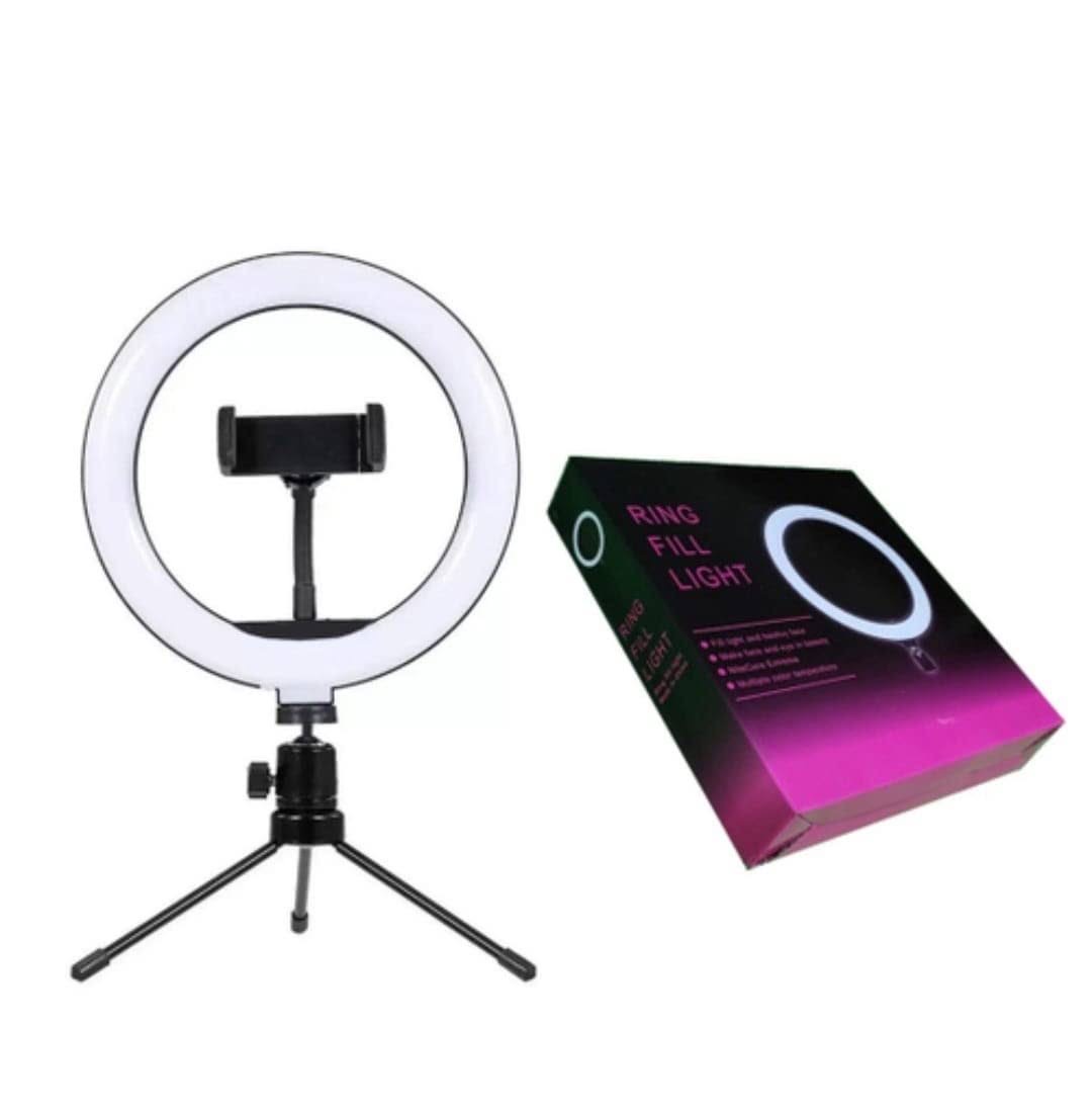 Ring Light de Mesa 26 cm / 10 Polegadas – Móveis Passos