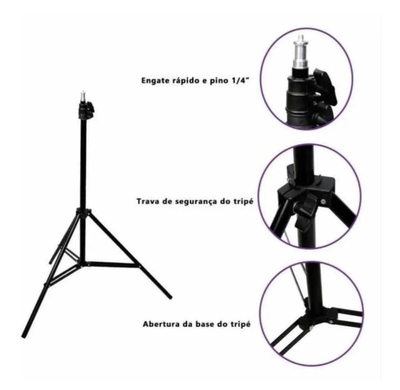 Ring Light Semi Professional 50 Cm/18 Polegadas – Móveis Passos